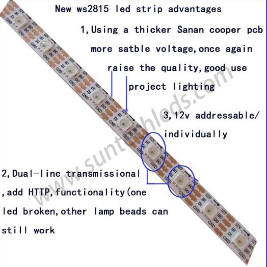 WS2813 VS WS2815 digital programmablel LED strip - Pixel LED Blog ...