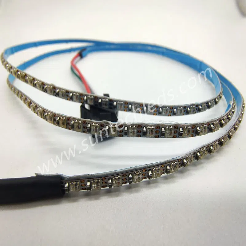 China 2mm 3mm 4mm RGB LED Strip Addressable 200leds/m Manufacturers ...