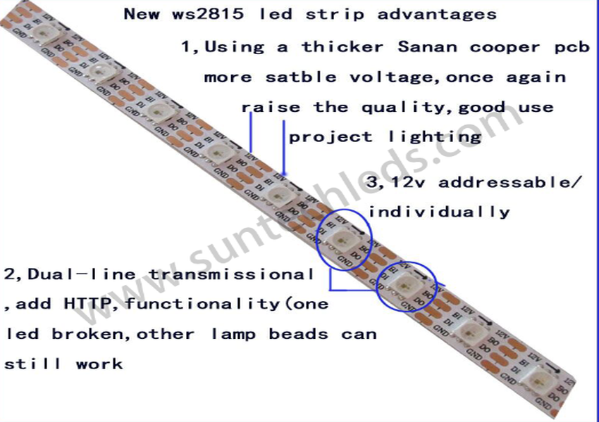 WS2813 VS WS2815 digital programmablel LED strip - Pixel LED Blog ...
