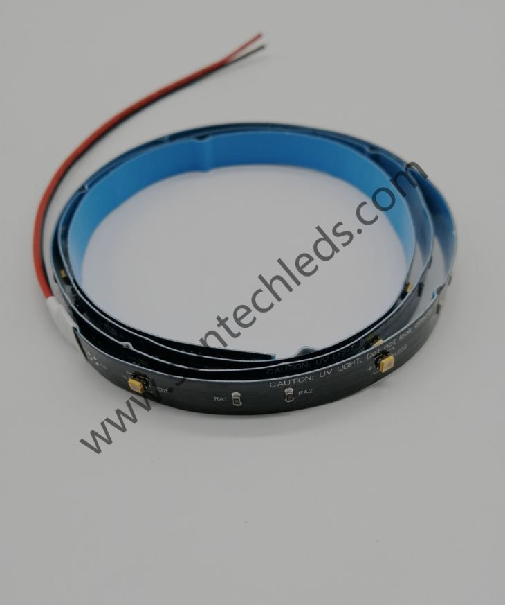 China 12v DC Flexible UVC Led Strip Light 265nm-278nm Manufacturers ...